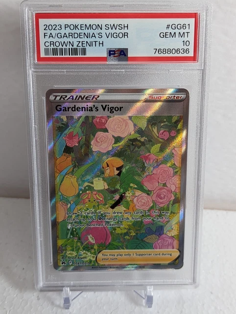 GARDENIA&S VIGOR 2023 Pokémon Crown Zenith SWSH PSA 10 $35.00 - PicClick CA