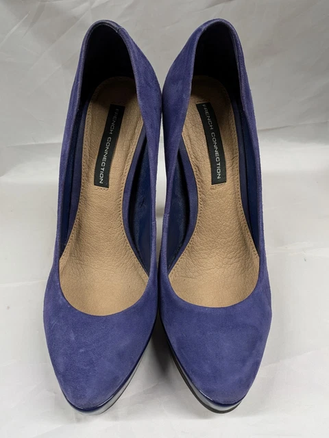 FRENCH CONNECTION - Women's High Heel Shoes UK 7 EU 41 - Purple/Blue ...