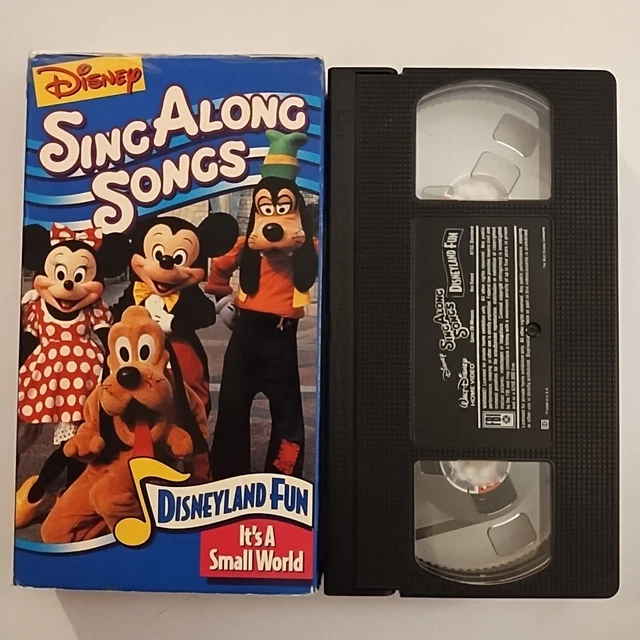 DISNEYS SING ALONG Songs - Disneyland Fun: Its a Small World (VHS, 1993) £5.55 - PicClick UK
