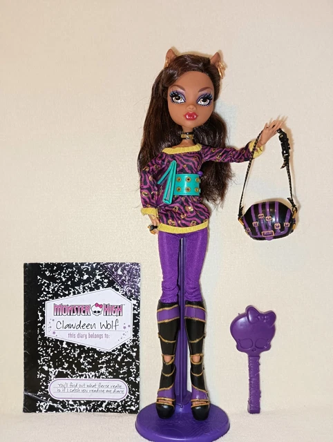 MONSTER HIGH CLAWDEEN Wolf - Schools Out. EX DISPLAY & TOTALLY COMPLETE ...