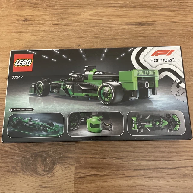 LEGO SPEED CHAMPIONS: Kick Sauber F1 Team C44 Race Car (77247) New ...