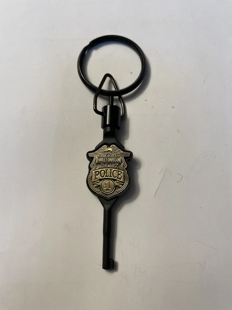 HARLEY DAVIDSON POLICE Peace Officer Cuff Key Keychain Fob New £22.32 ...