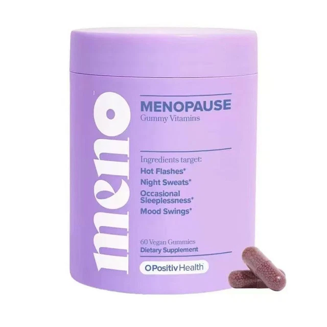 MENO OPOSITIV MENOPAUSE Vitamin Probiotic Capsules - Emotional and ...