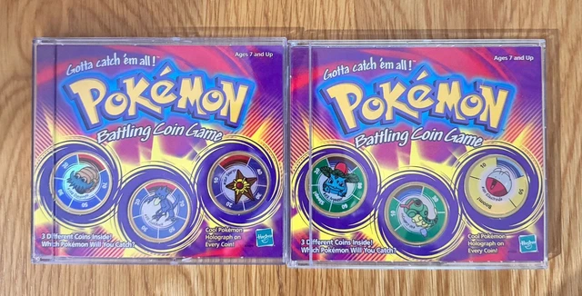 [VINTAGE] OFFICIAL HASBRO Pokémon Battling Coin Game (1990s/2000s) £39. ...
