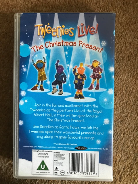 TWEENIES - LIVE! - The Christmas Present (VHS, 2002) £16.99 - PicClick UK