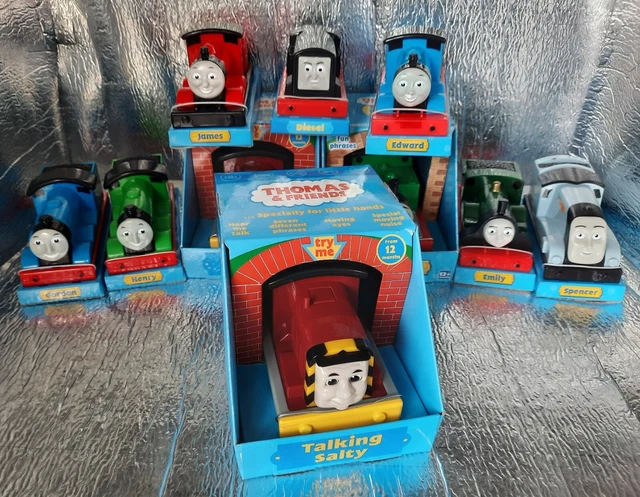 TALKING SALTY TRAIN Thomas And Friends Tank Engine Golden Bear New In ...