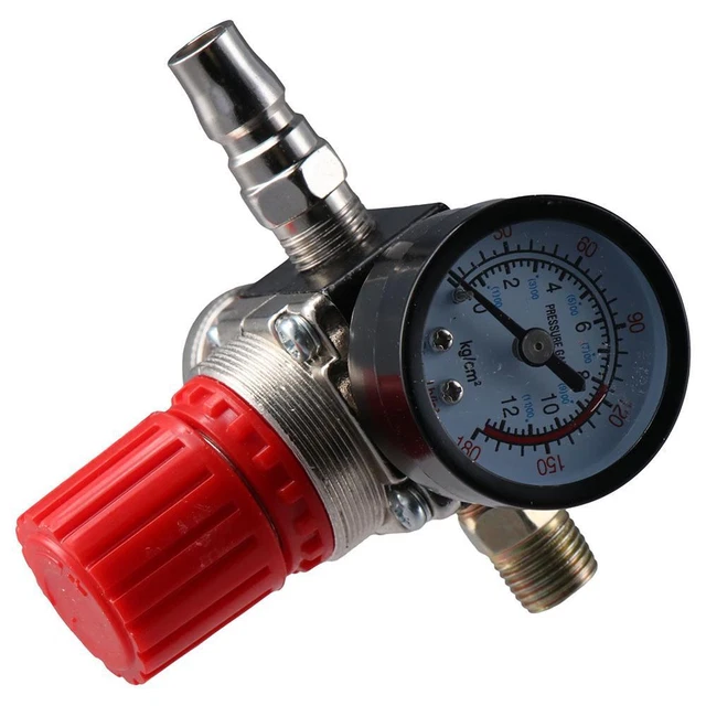 STRONG SHELL PRESSURE Regulator Air Filter Gauge Save electrical energy ...