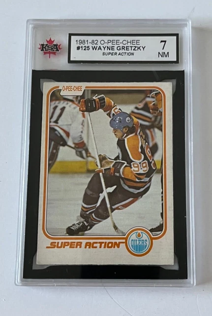 1981 OPC WAYNE Gretzky #125 Super-Action KSA 7 NM-MT EUR 73,70 - PicClick FR