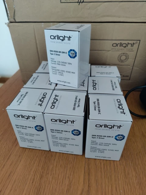 10 X ORLIGHT DB8-R999-DR-DIM-IC Type 2 Driver boxed £68.28 - PicClick UK