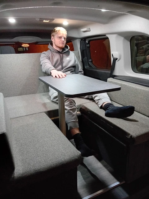 MICRO CAMPER CONVERSIONS Citroen Berlingo Camper Van Conversion Boot ...