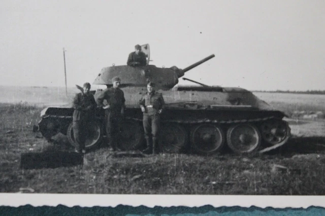 FOTO PHOTO 31806 WW2 Panzer tank Russland Russia Soviet Union USSR ...