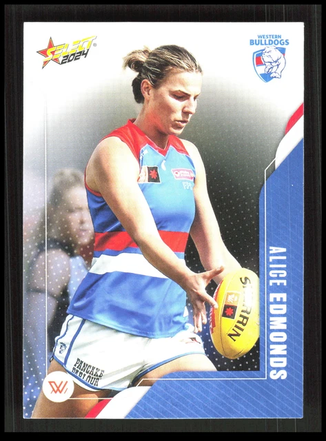 AFL 2024 SELECT Western Bulldogs Alice Edmonds 233 Card CB-1-4-A-25 $2. ...