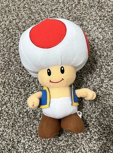 SUPER MARIO PLUSH GOLDIE TOAD MINT RARE $39.99 - PicClick CA