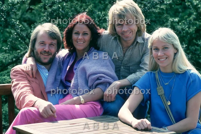 * ABBA - Exclusive PHOTO PRINT Ref 169* Agnetha Benny Bjorn Frida EUR 9 ...