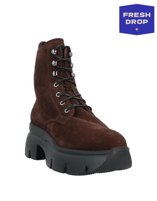 RRP€995 GIUSEPPE ZANOTTI Leather Combat Boots US10.5 UK9.5 EU43.5 Made ...