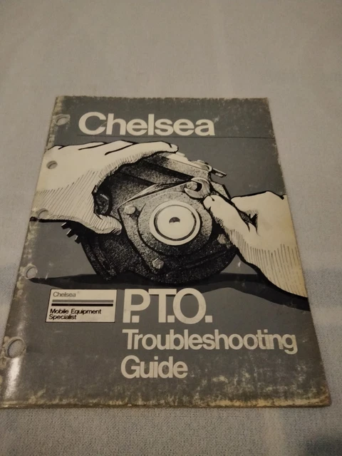 CHELSEA POWER TAKE Off (P.T.O.) Fehlerbehebungsanleitung P4004-DSD 1979 ...