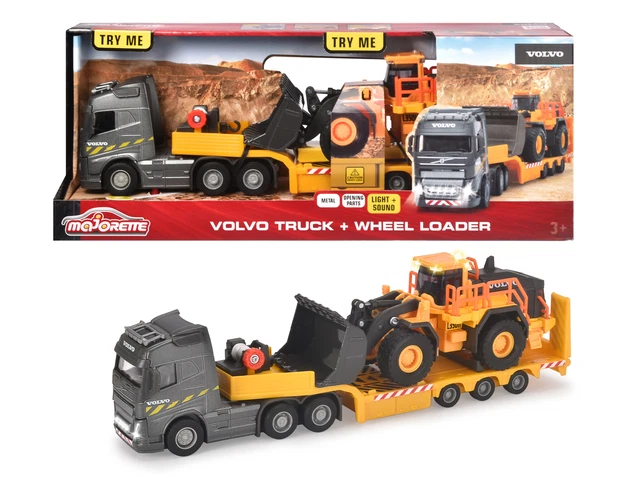 DICKIE TOYS VOLVO Truck + Wheel Loader EUR 43,99 - PicClick DE