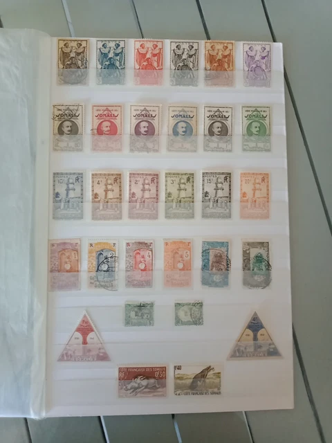TIMBRES NEUFS* ET oblitérés des colonies françaises des Somalis EUR 1 ...