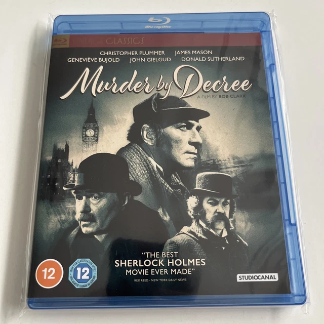 MURDER BY DECREE- Blu-ray- Christopher Plummer- Excellent Condition £7. ...