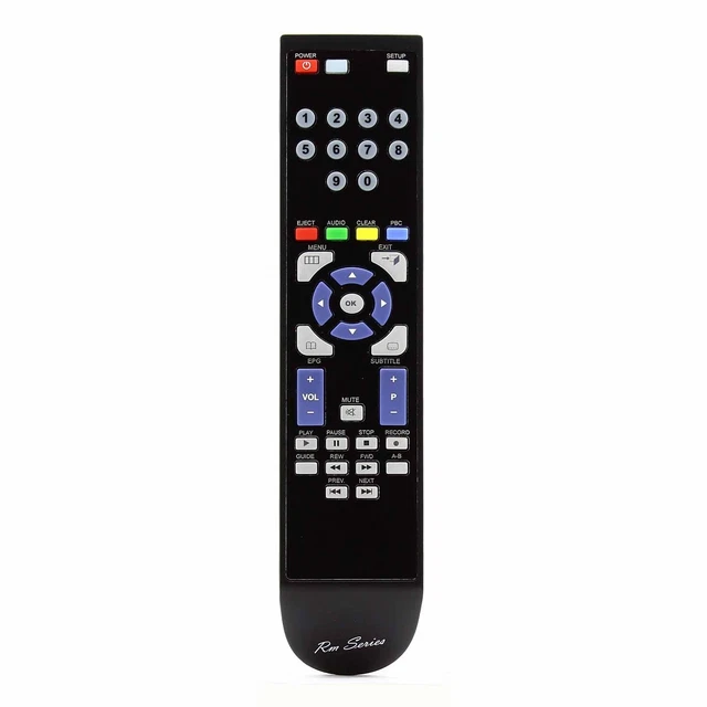 RM SERIES REMOTE Control Compatible with TECHNIKA DVD103 DVD1031 £10.39 ...