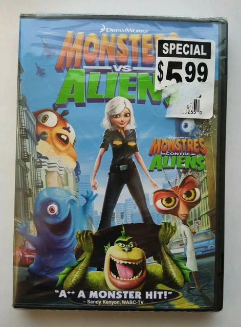 MONSTERS VS ALIENS (Dvd,2010) EUR 10,81 - PicClick FR