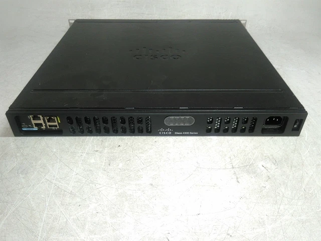 CISCO ISR4331/K9 INTEGRATED Services Router ipbasek9 with Rack Tabs EUR ...