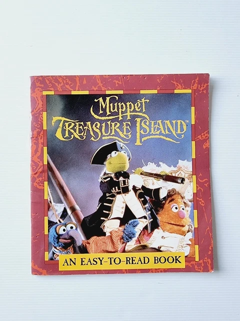 MUPPET TREASURE ISLAND Vintage Movie Story Book by Cathy Dubowski ...