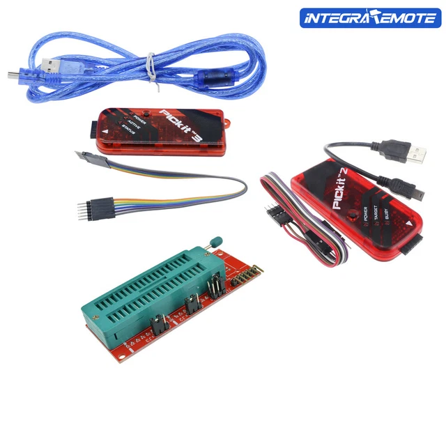 PICKIT2 PICKIT3 PIC KIT3 KIT2 Programmatore Debugger Emulatore Scheda ...