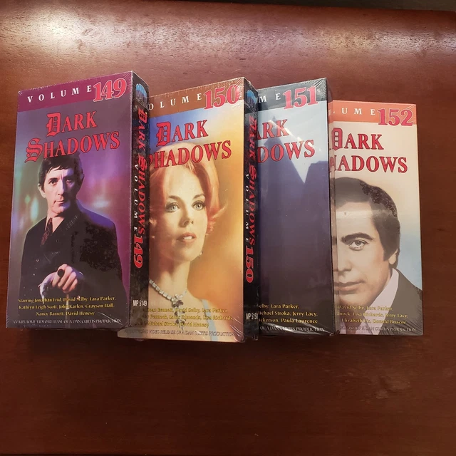 DARK SHADOWS ORIGINAL TV Series VHS Tapes. Volume 149-152.SEALED. £10. ...