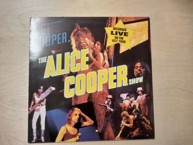 THE ALICE COOPER Show Live Vinyl LP Warner Bros WB 56439 1977 EUR 8,45 - PicClick DE