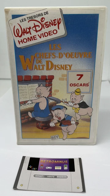 WALT DISNEY HOME Video Rev Vhs Video Cassette Walt Disney Masterpieces ...