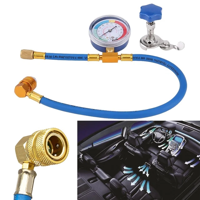 KIT TUBI DI ricarica auto AC R134A facile da usare con accurato ...