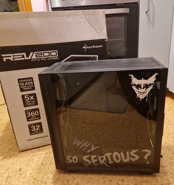 SHARKOON REV200 RTX PC Case Left Build EUR 30,00 - PicClick DE