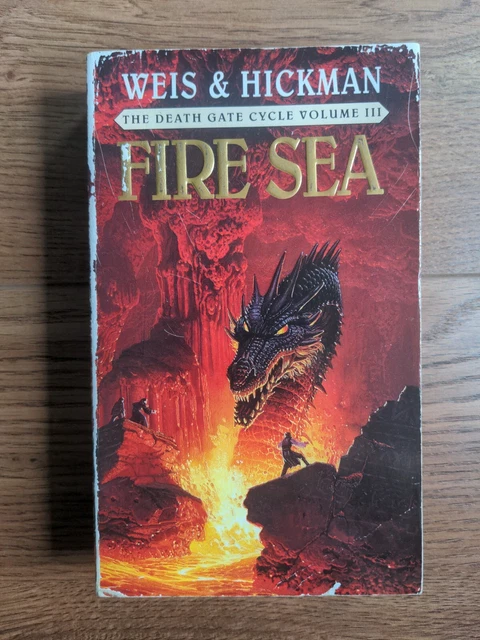 FIRE SEA (DEATH Gate Cycle) von Margaret Weis, Tracy Hickman 1992 ...