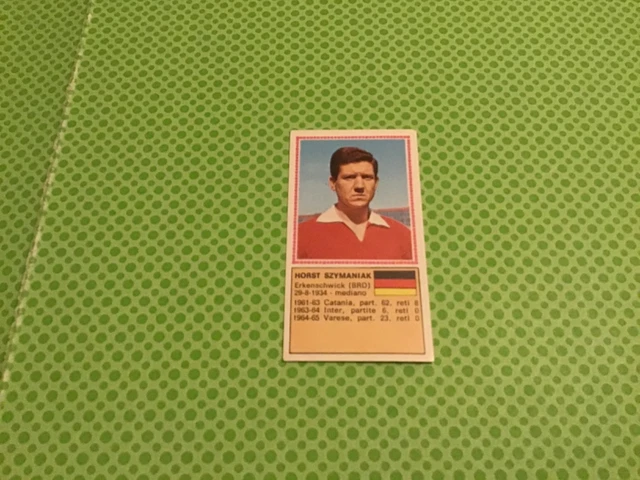 PANINI CALCIATORI 1970-71 🇮🇹 Horst Szymaniak 🇩🇪Come Foto EUR 1,00 ...
