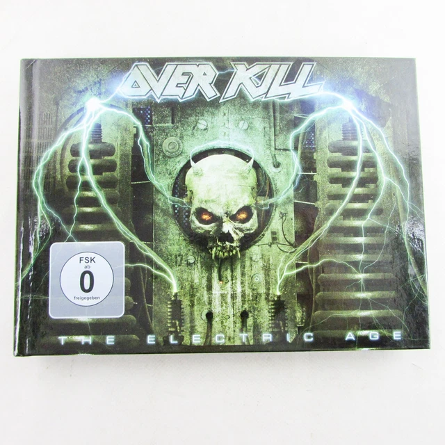 OVERKILL THE ELECTRIC Age CD /DVD MEDIABOOK LIMITED EDITION OVER KILL ...