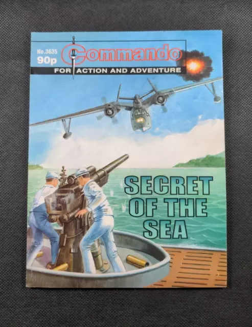 COMMANDO COMIC ISSUE Number 3635 Secret Of The Sea EUR 5,30 - PicClick IT