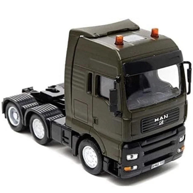 SIKU 8612 MAN Militärtransporter mit Leopard Panzer 1:50 OVP NEU EUR 62,50 - PicClick FR