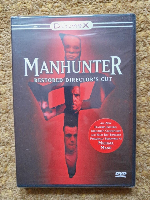 MANHUNTER [RESTORED DIRECTOR'S Cut] (DVD, 1986) New In Cellophane ...
