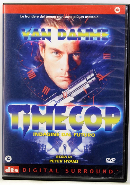 TIMECOP JEAN-CLAUDE VAN Damme Peter Hyams Film Dvd Usato Pal Ita Fr1 ...