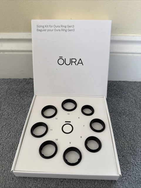 OURA RING GEN 3 Sizing Kit Sizes 6-13 £9.04 - PicClick UK