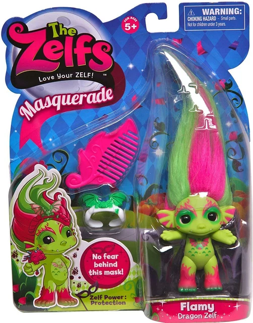 THE ZELFS MASQUERADE Flamy Series 2 Medium Dragon Zelf 55394 £7.99 ...