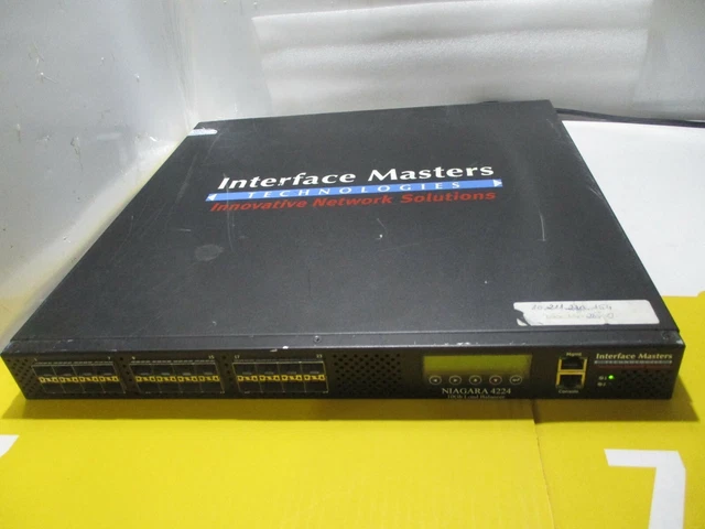 INTERFACE MASTERS NIAGARA 10GB Load Balancer 24x port SFP/SFP+ £1,196. ...