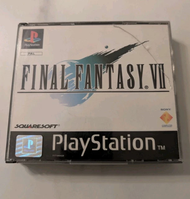 FINAL FANTASY 7 VII pal ps1 playstation game £18.40 - PicClick UK