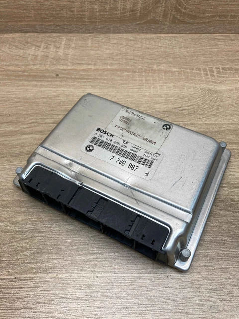 7786887 0281010205 BMW E46 Serie Motore ECU Motore Modulo Unità Bosch EUR 43,44 - PicClick IT