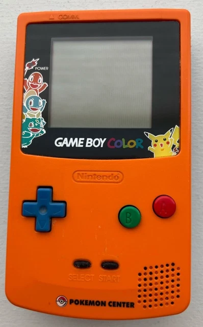 NINTENDO GAMEBOY COLOR Pokemon Center 3rd Anniversary Edition From ...