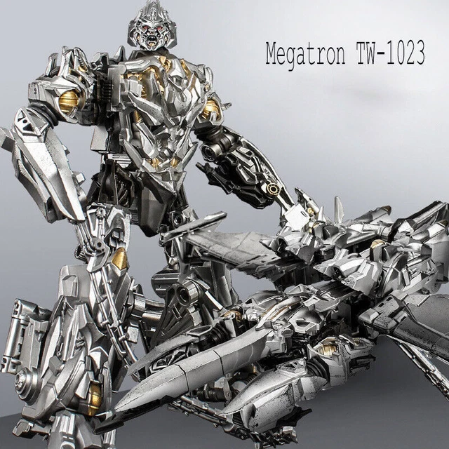TRANSFORMATION MEGATRON TW-1023 Action Figure Movie Model Aircraft Kids ...