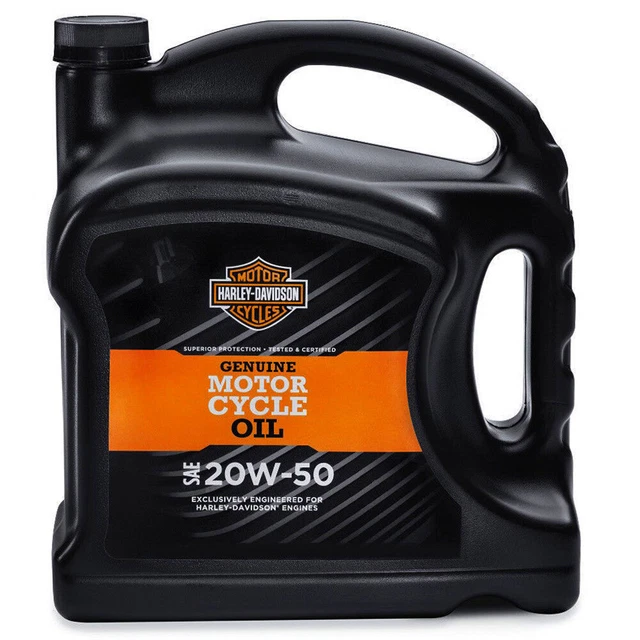 GENUINE HARLEY DAVIDSON H-D 360 Motorcycle Oil 20w50 4 Litre 62600042a ...