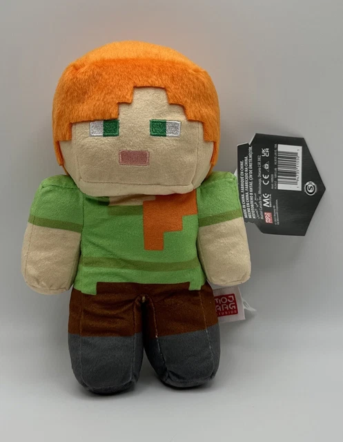 MINECRAFT 8 INCH Soft Cuddly Huggable Collectable Plush Character W59 £ ...