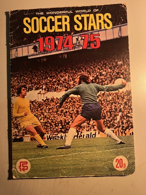 FKS 1974/75 SOCCER Stars Sticker Album, Complete .. good condition £99. ...